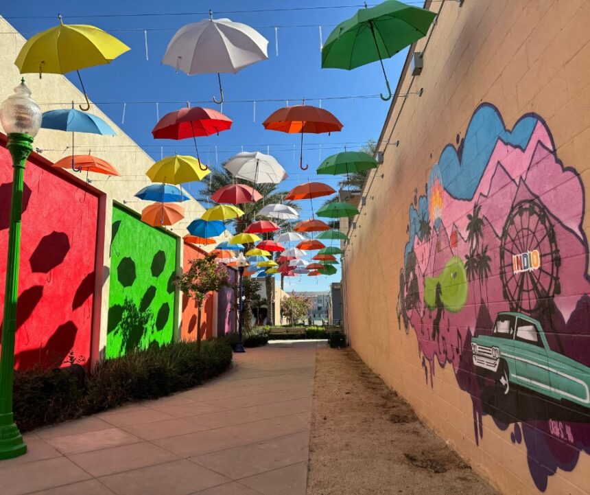 New art installation comes to Downton Indio: Happy Alley unveiled - KESQ