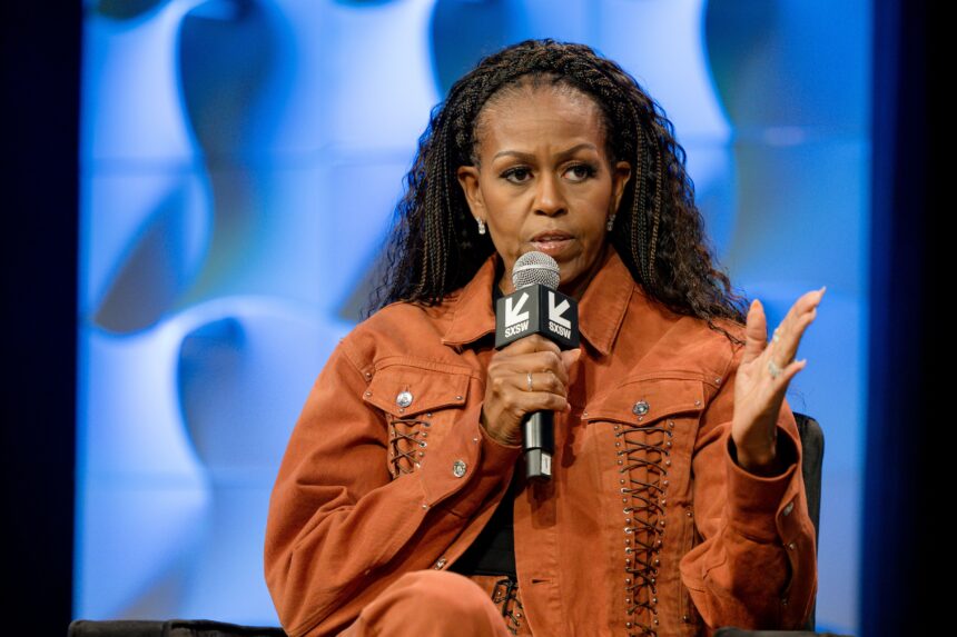 Michelle Obama explains her comments that the US wasn’t ready for a ...